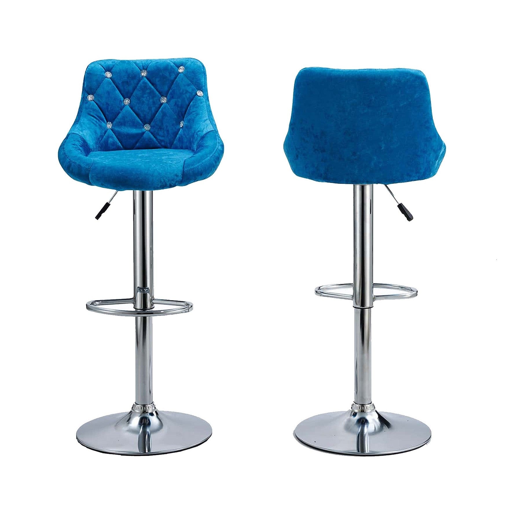 B07 Suede Bar Chair – Available In 2 Colours – Bawas Furnishers
