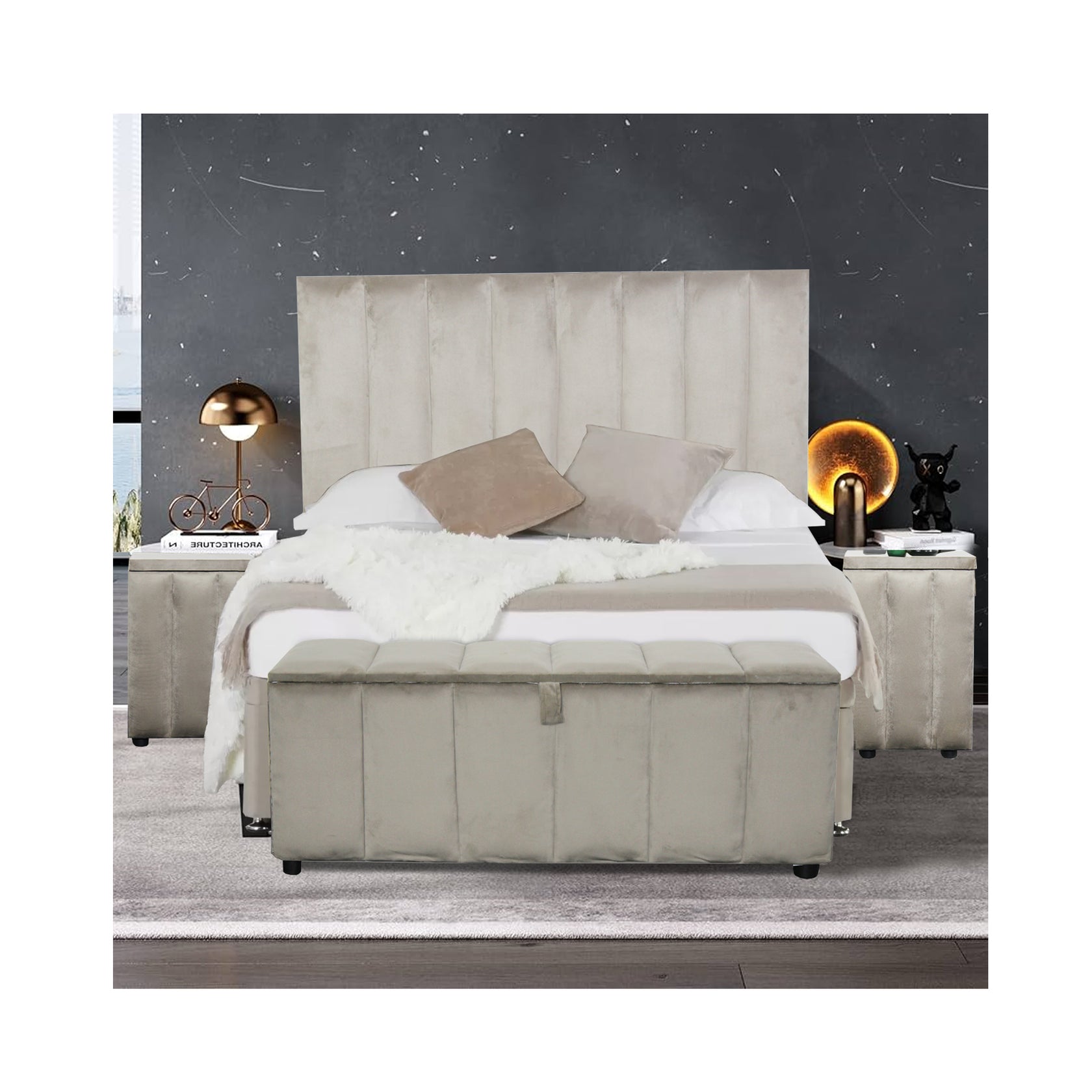 Classic B 4 Piece Bedroom Suite – Bawas Furnishers