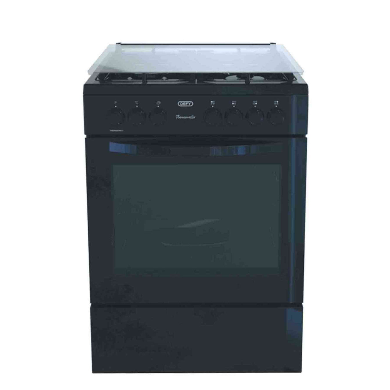 Defy Thermofan & FlameMaster 600 Gas Electric Stove - Black – Bawas ...