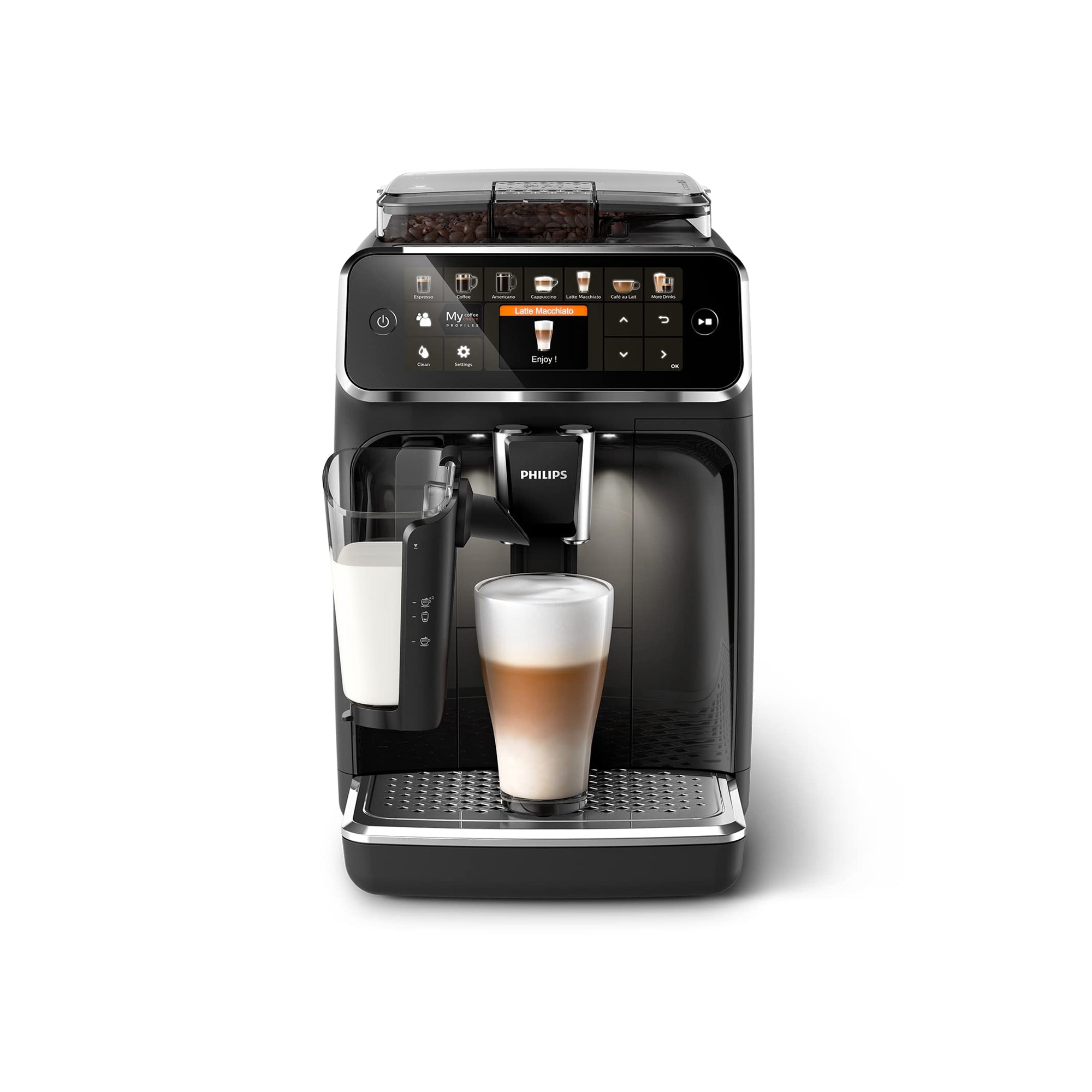 Philips 5400 Series Fully Automatic Coffee Machine Black – Bawas Furnishers