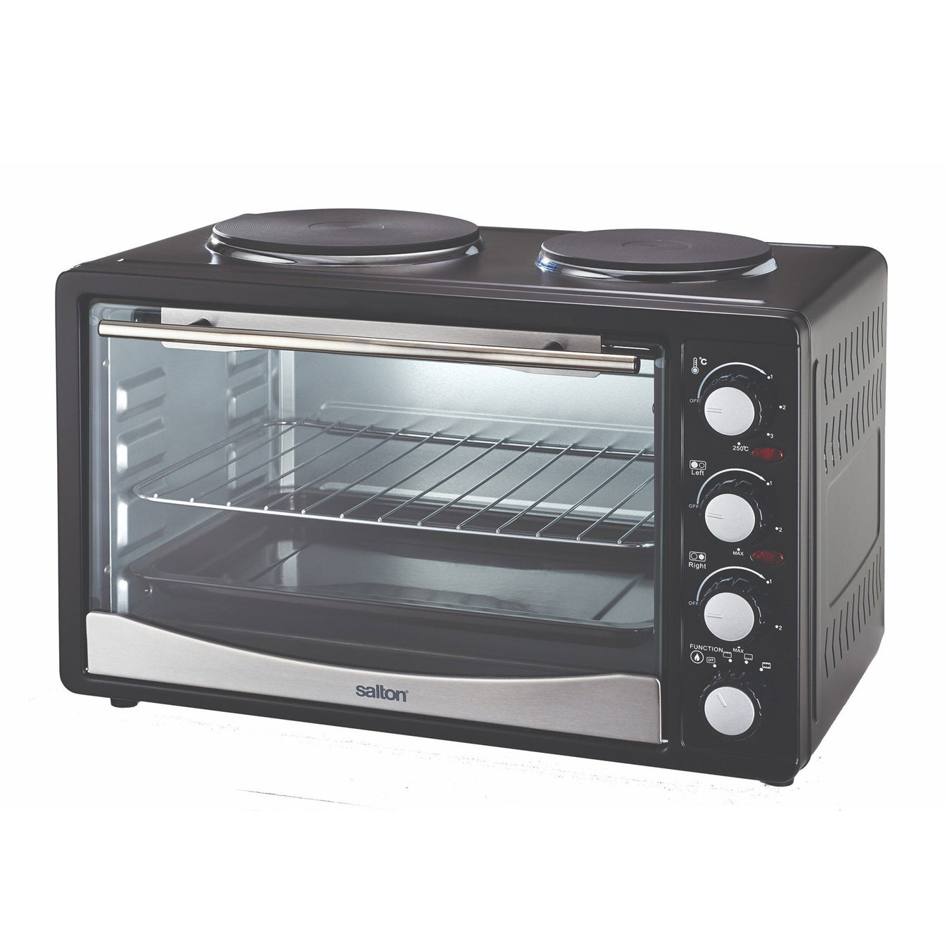 Salton 30 Litre Mini Kitchen Oven - Black – Bawas Furnishers