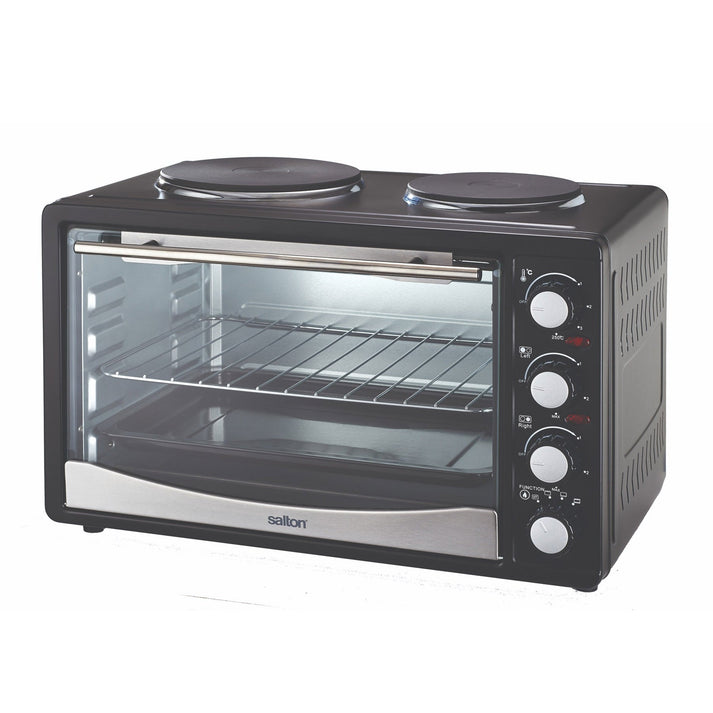 Salton 30 Litre Mini Kitchen Oven - Black – Bawas Furnishers