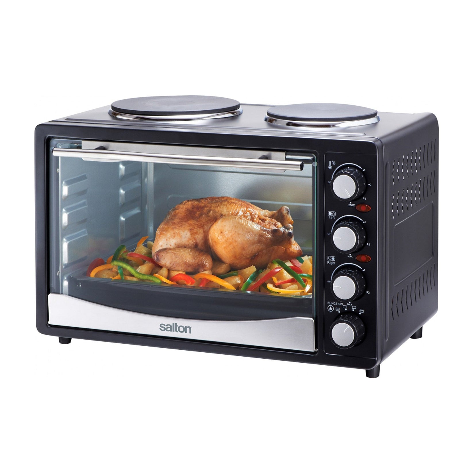 Salton 30 Litre Mini Kitchen Oven - Black – Bawas Furnishers