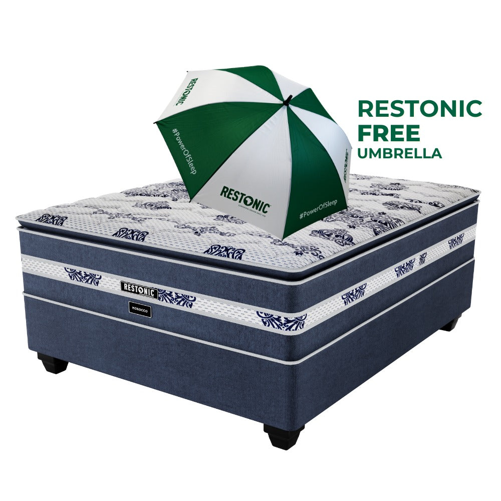 Restonic Morocco Queen Bed – Bawas Furnishers