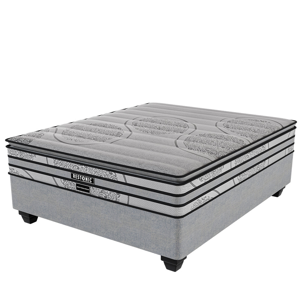 Restonic Mediterranean Queen Base Set – Bawas Furnishers
