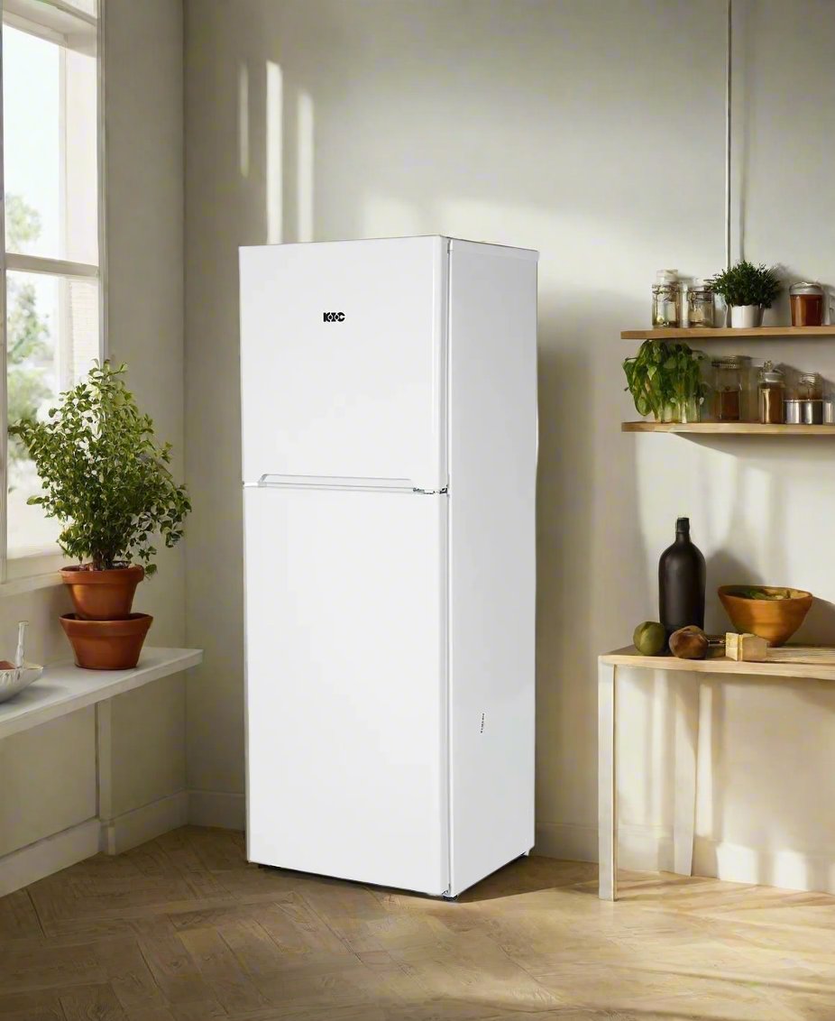 KIC 170L Top Freezer Fridge White 518/1 – Bawas Furnishers